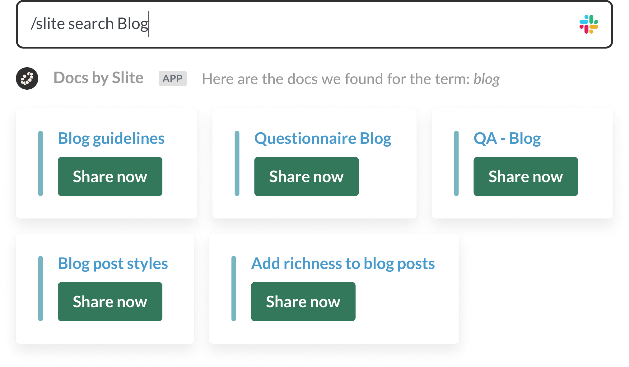 Your team's knowledge base | Slite.com